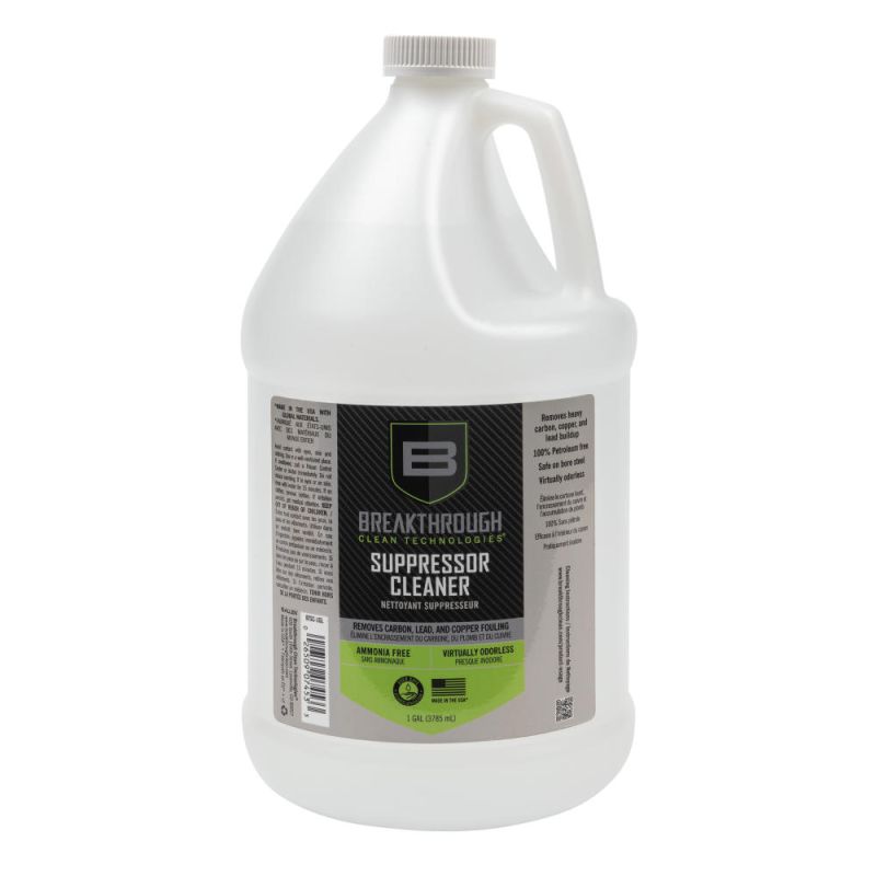 Breakthrough Clean Technologies Suppressor Cleaner, 1-Gallon, Clear