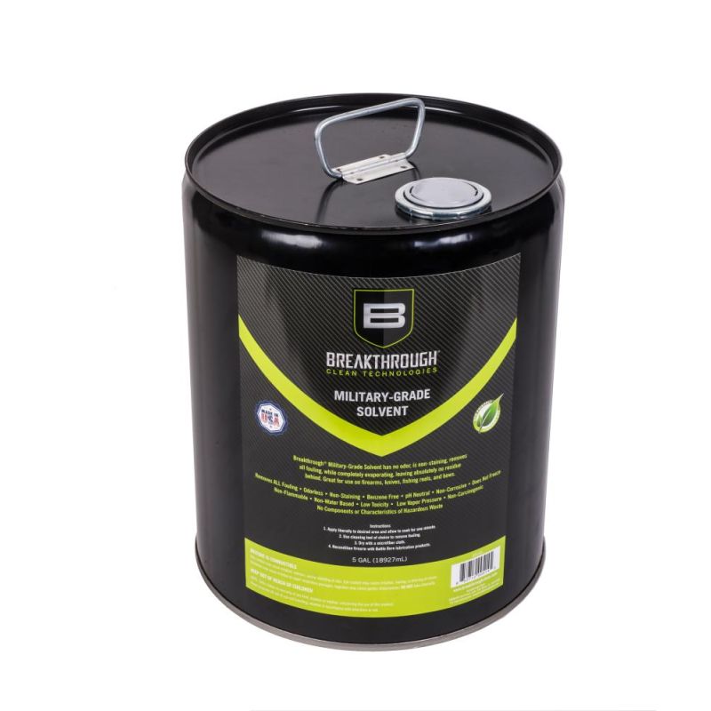 Breakthrough Clean Technologies Military-Grade Solvent, 5-Gallon Drum ...