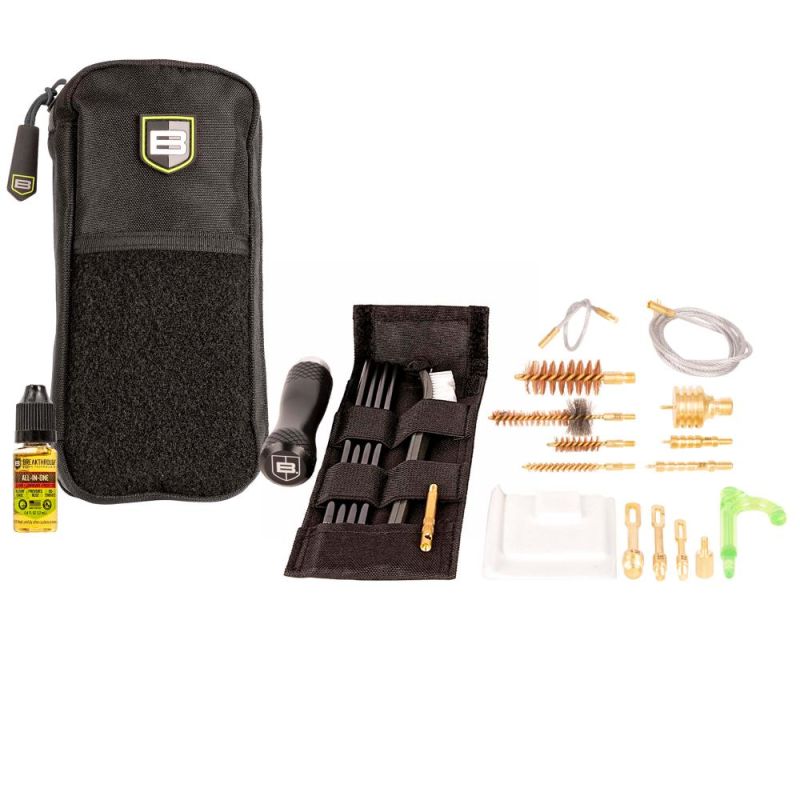 NEW Breakthrough Clean Technologies Badge Series Rod & Pull-Through Cleaning Kit, 5.56 / 9mm ...